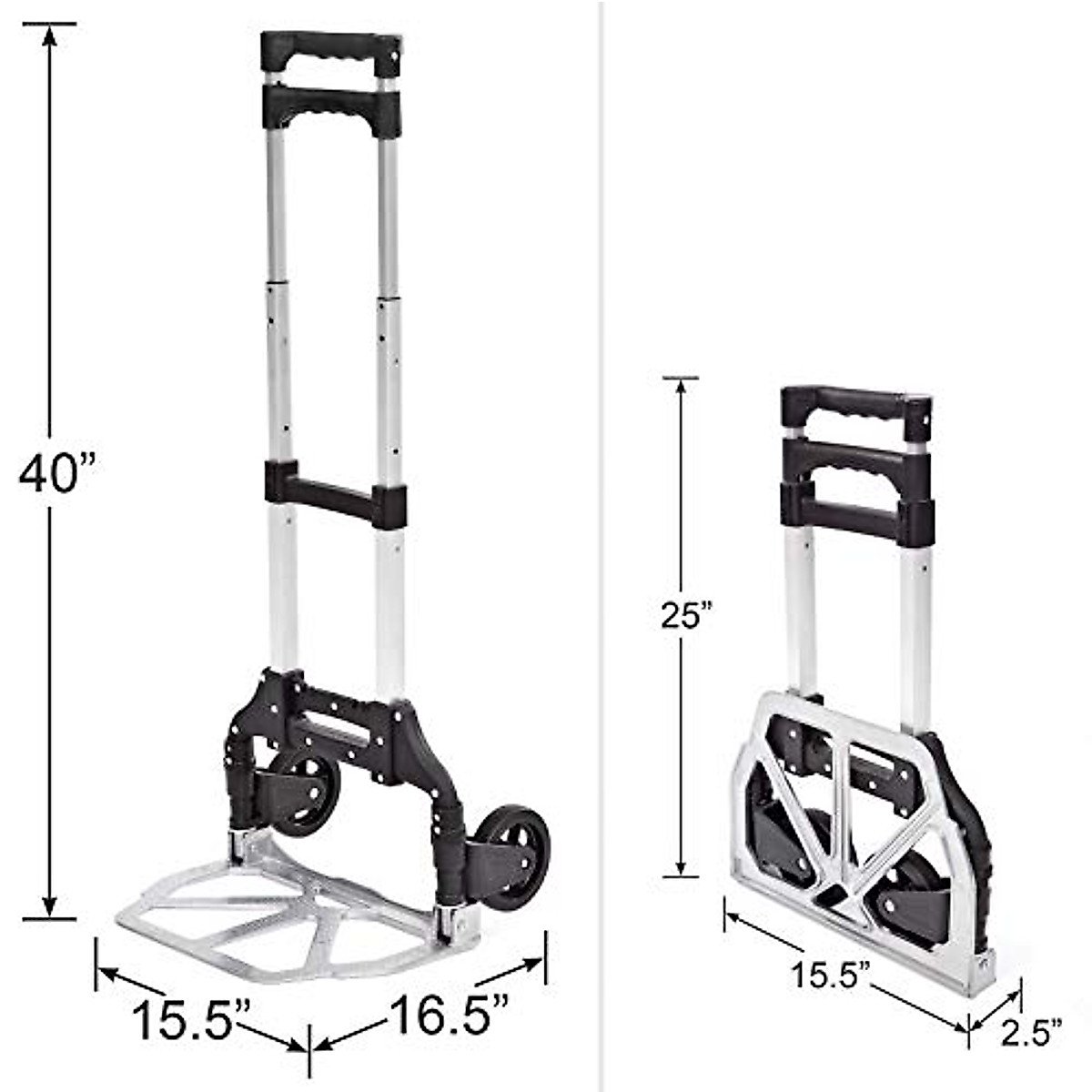 Liberty Industrial 10001 Folding Luggage Hand Truck