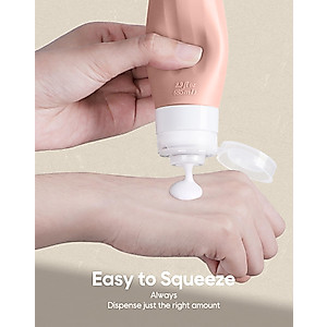 Morfone 16 Pack Travel Bottles Set for Toiletries, TSA Approved Travel Containers Leak Proof Silicone Squeezable Travel Accessories 2oz 3oz for Shampoo Conditioner Lotion Body Wash (BPA Free)