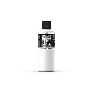 Vallejo Mecha Matt Varnish 200ml Painting Accessories, VJ27702, 6.76 Fl Oz (Pack of 1)