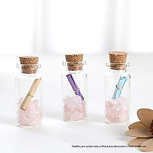 Magic Season Decorative Glass Bottles (24 Pcs / 0.33 fl oz.)