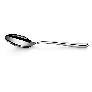 Artaste 56495 Rain II Forged 18/10 Stainless Steel Dinner Spoon, 8-Inch, Set of 12