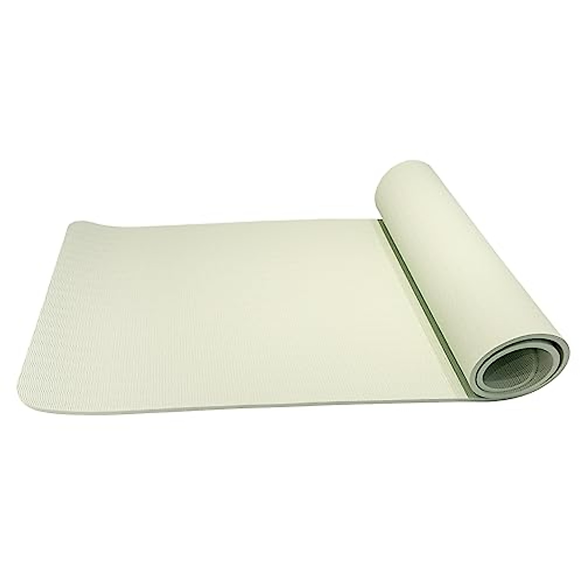 KS Premium Yoga Mat - TPE Material, Excellent Resilience, Non Slip, 72” x 24” Extra Thick 0.4"(10 mm) with Carrying Strap