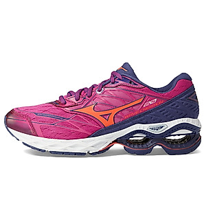 Mizuno Men's Women's Wave Creation 20 Running Shoe, Festival Fuchsia, 8.5