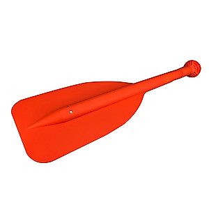 Pactrade Marine Boat Kayak Raft Mini Telescopic 21'' - 42'' Paddle Orange Blade Round Grip No Direction Limit