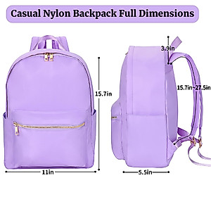 YogoRun Backpack Daypack Girls &Women &Youth &Teens (Purple)