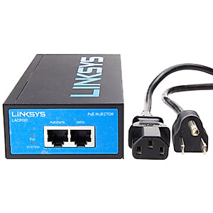 Linksys Business Gigabit High Power PoE+ Injector (LACPI30)