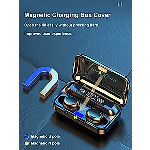 Wireless Stereo Noise Cancelling Bluetooth Waterproof Earbuds with Charging Case