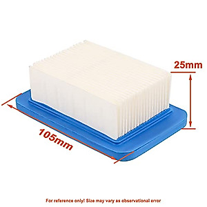 HIPA 2 Pack A226000032 Air Filter for ECHO Leaf Blower PB755ST PB500T PB403 PB403H PB403T PB413H PB413T PB500H PB603 PB611 PB620 PB620ST PB650 PB650H PB650T PB651T PB755SH A226000031