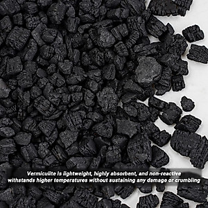 Skyflame Black Vermiculite Granules for Gas Fireplace, 12 oz Bag