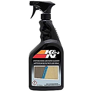 K&N HVAC Filter Cleaner: 32 Oz Spray Bottle Filter Cleaner and Refresher; Restores K&N Home Air Filter Performance; 99-6010