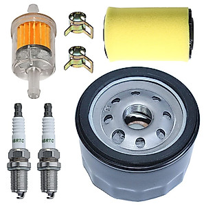 XARONF Air Filter Oil Filter Tune Up Kit for Husqvarna YTH22V46 YTH2348 YTH24V48 Z246 YTH18542 Z254 YTA24V48 YTA18542 YTH24V54 YTA22V46 100 Sets