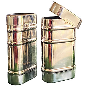 Awadh Chunauti for Khaini Box Pack Of 2 | Stainless Steel Box Chunauti | Chunadani Surti/Khaini Chunauti Dibbi |B0BRWD4632