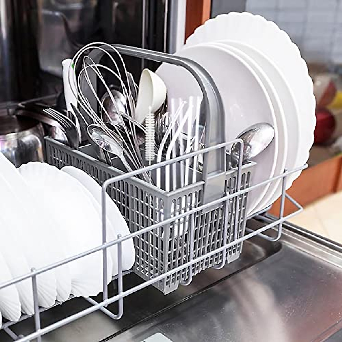 HAUTOCO 12 Pack Reusable Glass Straws Clear Drinking Straw 8.5"x10mm, 6 Straight and 6 Bent Glass Straw with 2 Cleaning Brush for Hot/Frozen Drinks, Cocktail Smoothies Tea Milkshakes, Dishwasher Safe