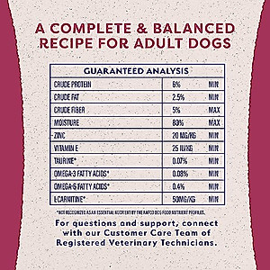 Natural Balance Original Ultra Fat Dogs Adult Low Calorie Wet Dog Food for Overweight Dogs, Chicken & Salmon Recipe in Broth, 13-oz. Can (Pack of 12)