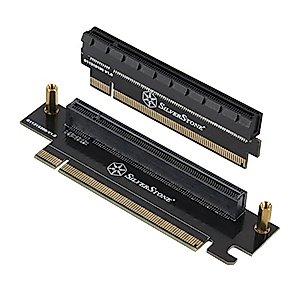 SilverStone Technology RC07 PCI Express 4.0 x16 Riser Card for RVZ02 and ML08, SST-RC07B