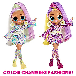 L.O.L. Surprise! LOL Surprise OMG Sunshine Color Change Sunrise Fashion Doll with Color Changing Hair and Fashions and Multiple Surprises – Great Gift for Kids Ages 4+