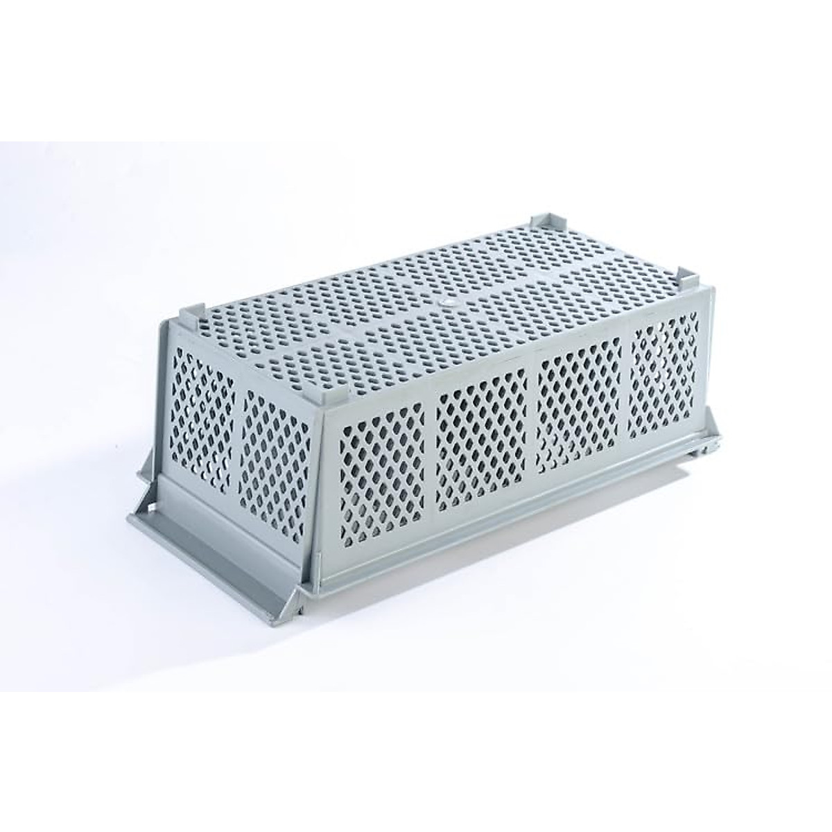 benbigbee 8 Compartment Flatware Baske, Plastic Cutlery Utensil Holder Storage Organizer Caddy for Kitchen Countertop Organization - Holds Fork, Knife, Spoon (Grey)