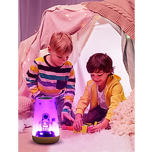 Mostof Space Astronaut Touch Night Light with Remote for Girls Baby Kids Bedroom (Spaceman)