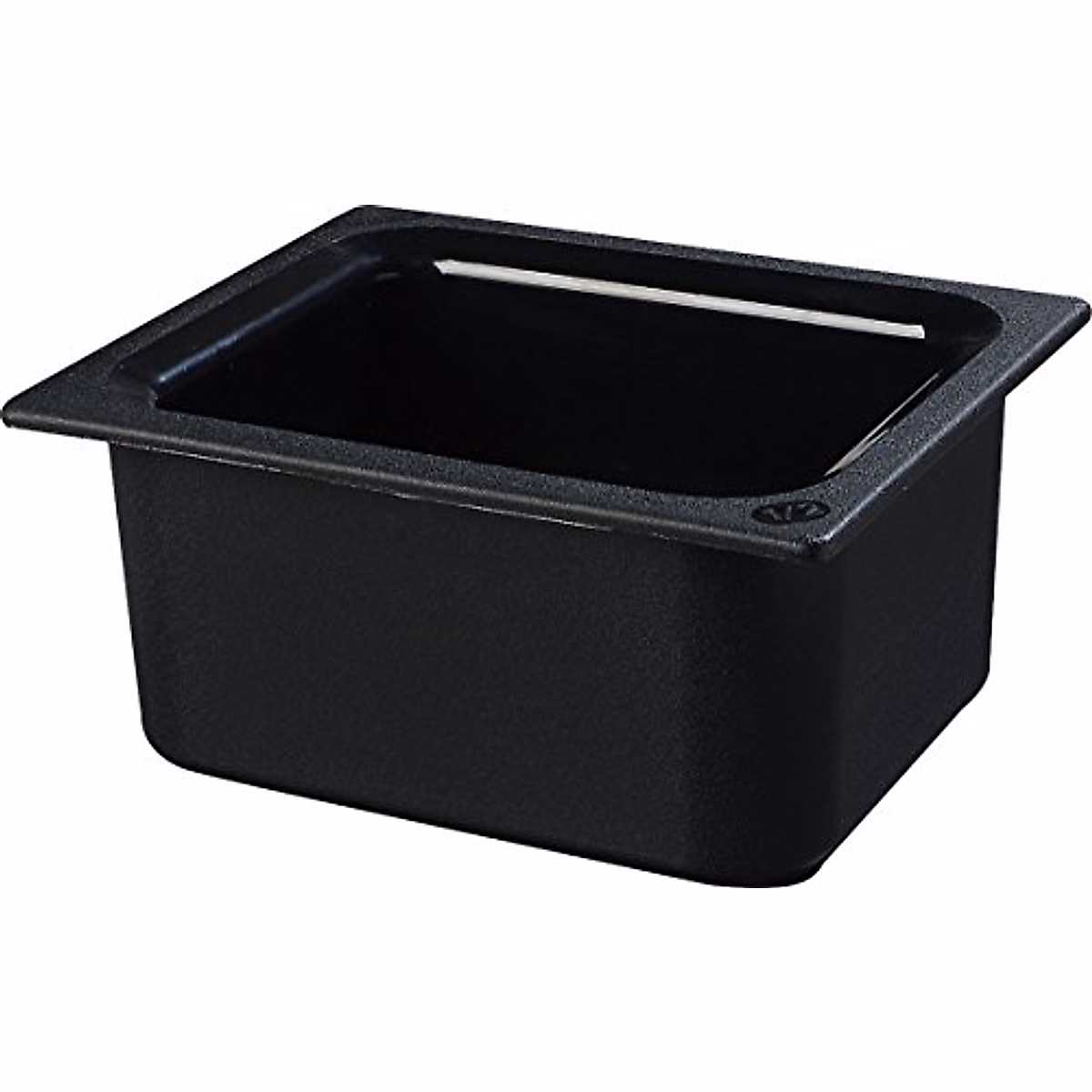 Carlisle FoodService Products CM110103 Coldmaster Insulated Food Pan, 1/2 Size, 6 quart, Black