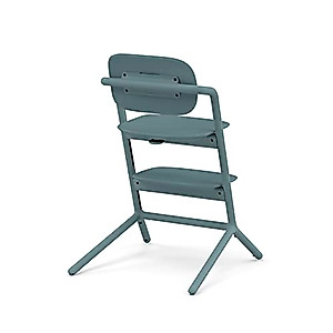 CYBEX LEMO High Chair System, Grows with Child up to 209 lbs, One-Hand Height and Depth Adjustment, Anti-Tip Wheels Safety Feature