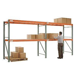 Global Industrial Teardrop Pallet Rack Add-On 108"W X 48"D X 120"H
