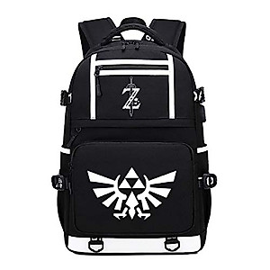 GO2COSY Anime Game Backpack Daypack Student Bag School Bag Bookbag Shoulder Bag