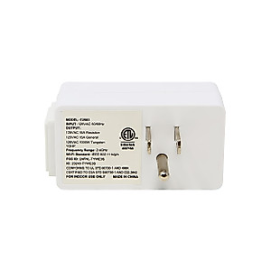 Lightkiwi E2683 WiFi Smart Plug for Low Voltage Landscape Lighting Transformer