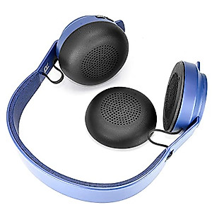 Huhudde Portable Leather Ear Cushion Cover Compatible with EM-JH101-BK/Nv Fashion Leather Pads Sponge Soft Cover Accessories