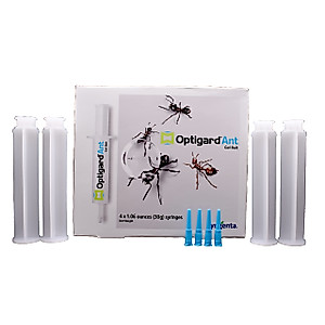 Syngenta -Optigard Ant Gel 4 Tips, 4 plungers, 4 Tubes