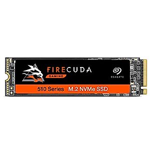 Seagate Firecuda 510 500GB Performance Internal Solid State Drive SSD PCIe Gen3 X4 NVMe 1.3 for Gaming PC Gaming Laptop Desktop - 3-year Rescue Service (ZP500GM3A001)