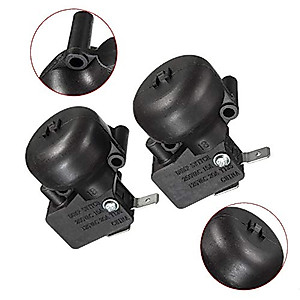 Actmei Patio Heater Tip Over Switch Fire Safety Tilt Shut Off 20A High Power Dump Listed - 2 Pack