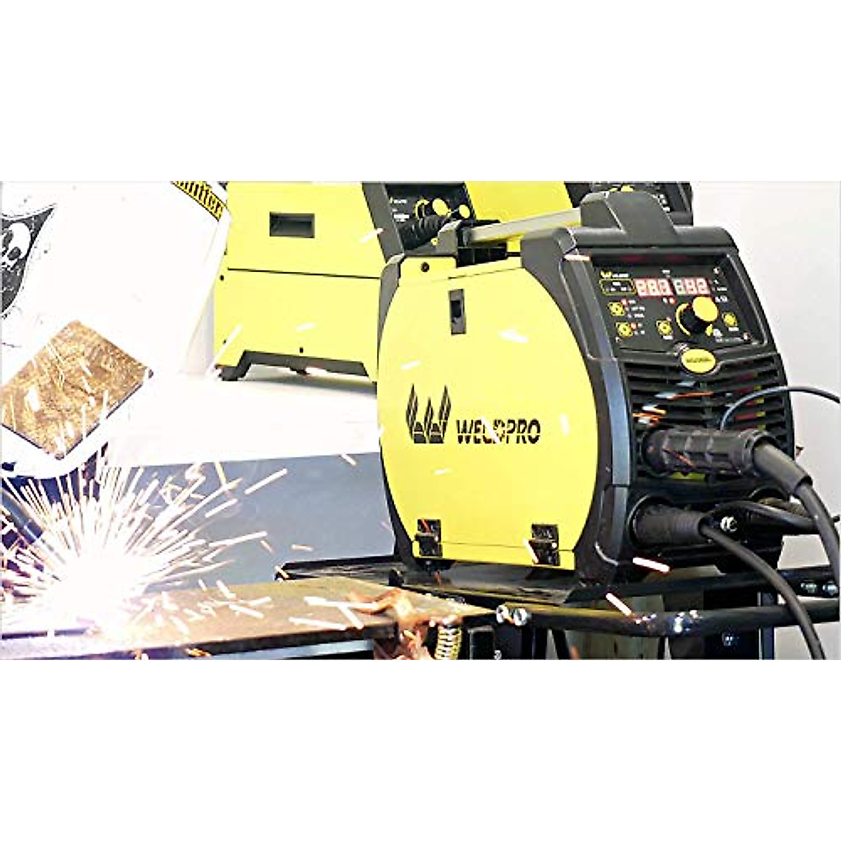 Weldpro 200 Amp Inverter Multi Process Welder with 3 Year Warranty Dual Voltage 220V/110V Mig/Tig/Arc Stick 3 in 1 welder/welding machine