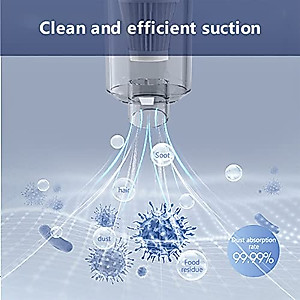 CENGNIAN Car Cordless Vacuum Cleaner, Portable USB Handheld Small Car Vacuum Rechargeable Cleaner, 120w Powerful Suction Dust Busters, Pet Hair Vacuum, Detailing Kit Essentials for Travel, RV Camper