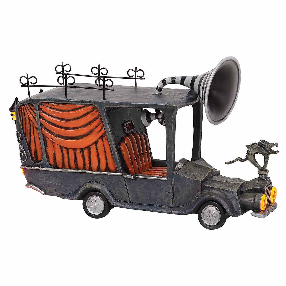 Department 56 Disney The Nightmare Before Christmas Village The Mayor's Car Lit Figurine, 5.04 Inch, Multicolor
