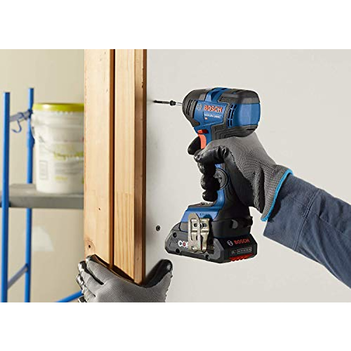BOSCH GDR18V-1800CN 18V EC Brushless Connected-Ready 1/4 In. Hex Impact Driver (Bare Tool)