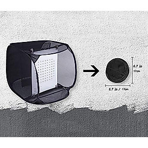 AirSoft Target For Shooting, Reusable BB & Pellet Guns With Trap Net Catcher Training Targets