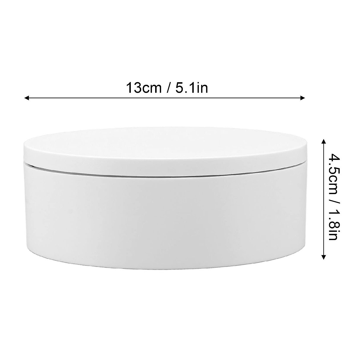 Jiawu Rotating Display Stand, Quiet Motorized Rotating Display Stand, 360° Display Photography Turntable, Adjustable Speed Tray with Remote Control, 3 KG Load Capacity for Products Shows (13cm/5in)