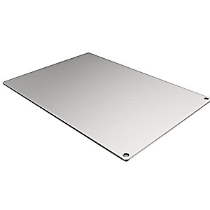 VEVOR Steel Pizza Stone for Oven, Steel Pizza Plate, A36 Steel Baking Steel Pizza Stone for Grill, Steel Pizza Pan with 20x Higher Conductivity for Pizza & Bread Indoor & Outdoor (Silver)