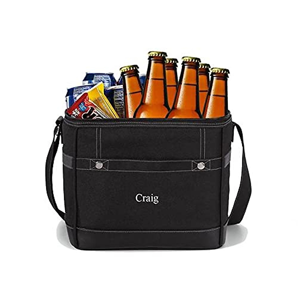 Groomsmen Gifts Set of 5 - Personalized Groomsmen Gifts for Wedding - Best Man and Groomsman Proposal Gifts - Set of 5 Trail Coolers (Black)