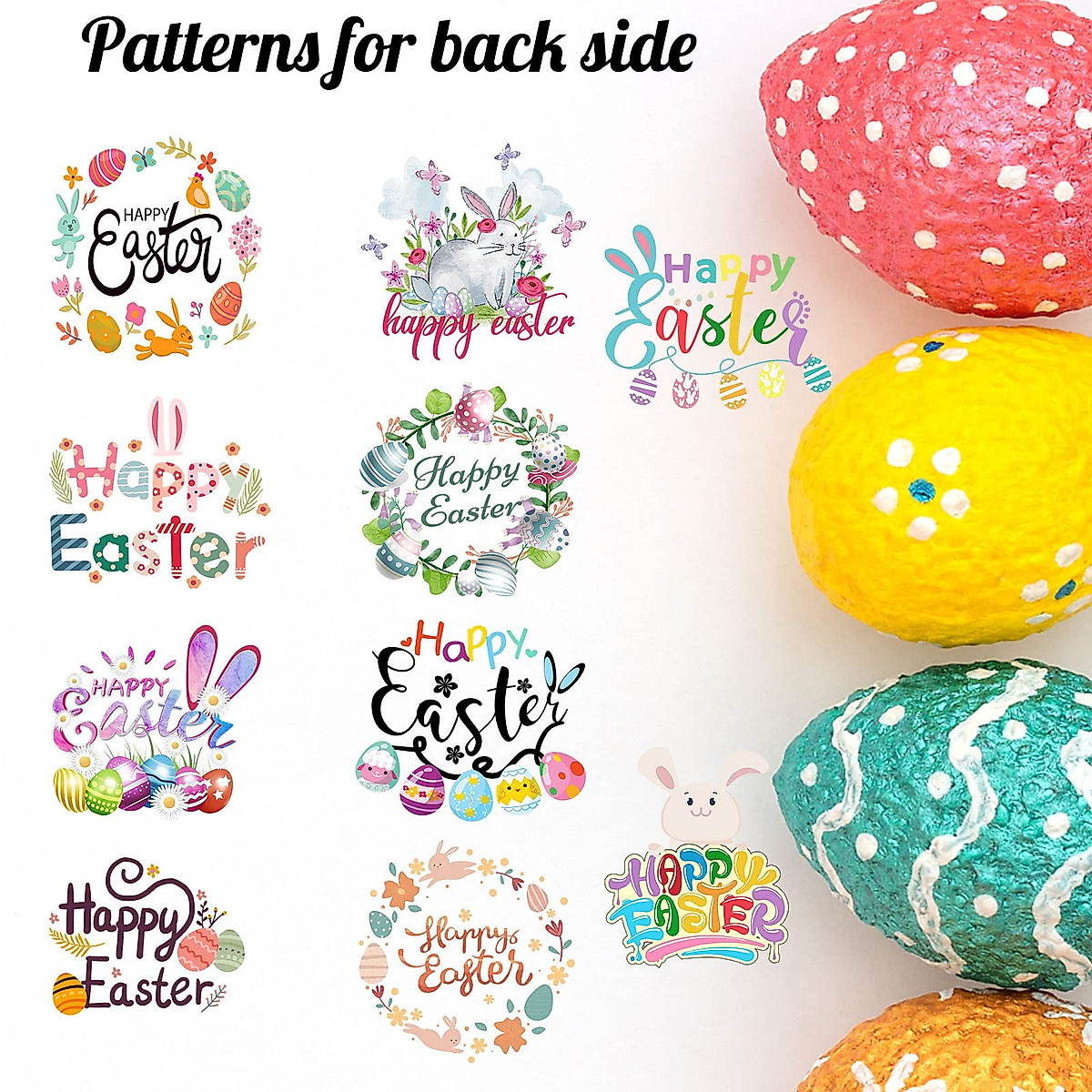 Personalized Easter Basket with Name for Kids Custom Canvas Easter Buny Bucket Gift for Boys Girls