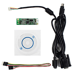 5-Wire Resistive LCD Touch Screen Controller RS232 Serial Port