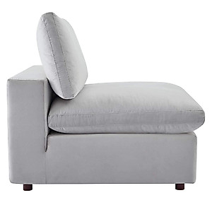 Modway Commix Down-Filled Overstuffed Performance Velvet 3-Seater Sofa