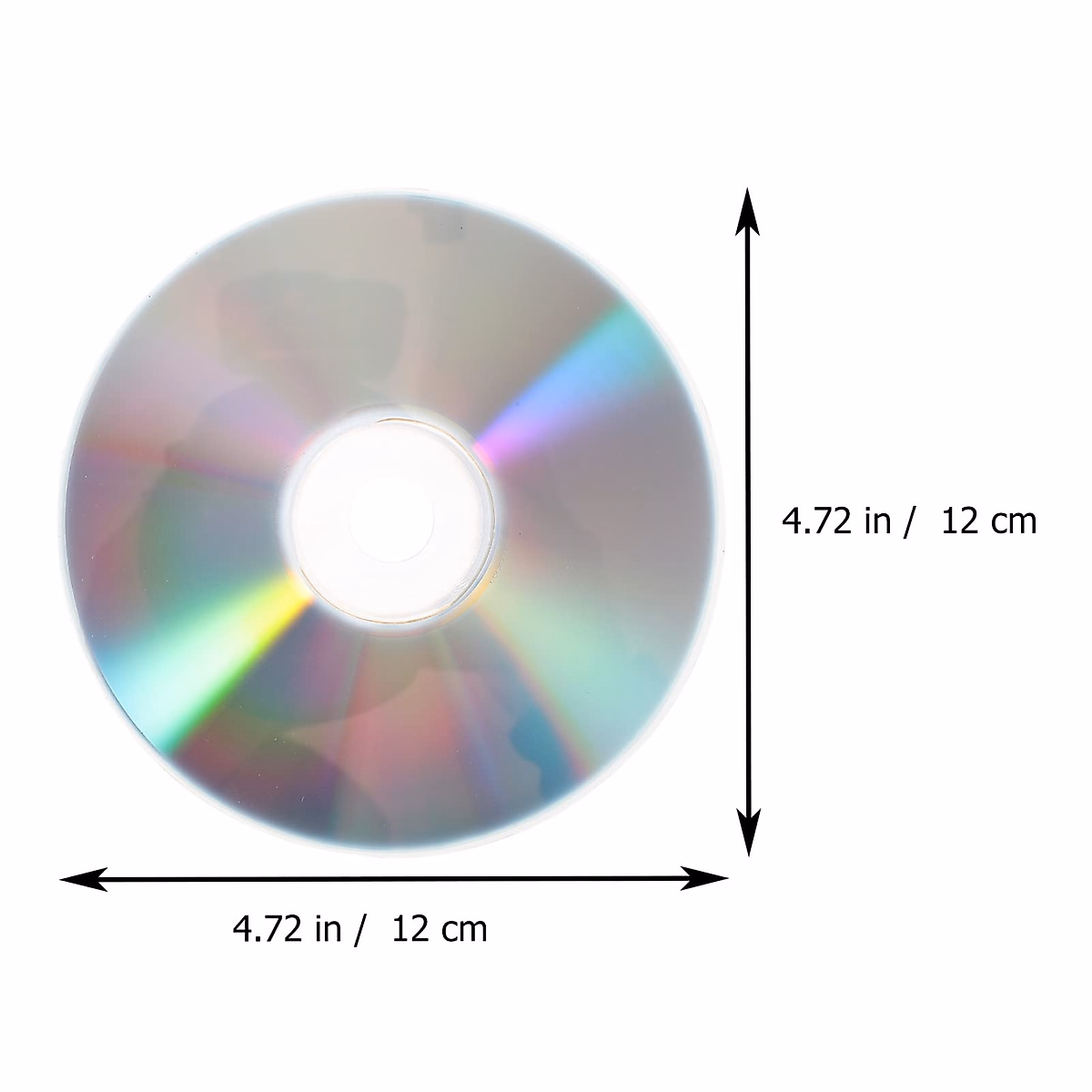 50pcs Hand Decorated Discs Decorative DIY Discs Bird Cd Discs DIY Cd Discs Adornment DIY Discarded Cd Discs Handmade Cd Discs Cd Discs for Home Shop Home DIY Discs