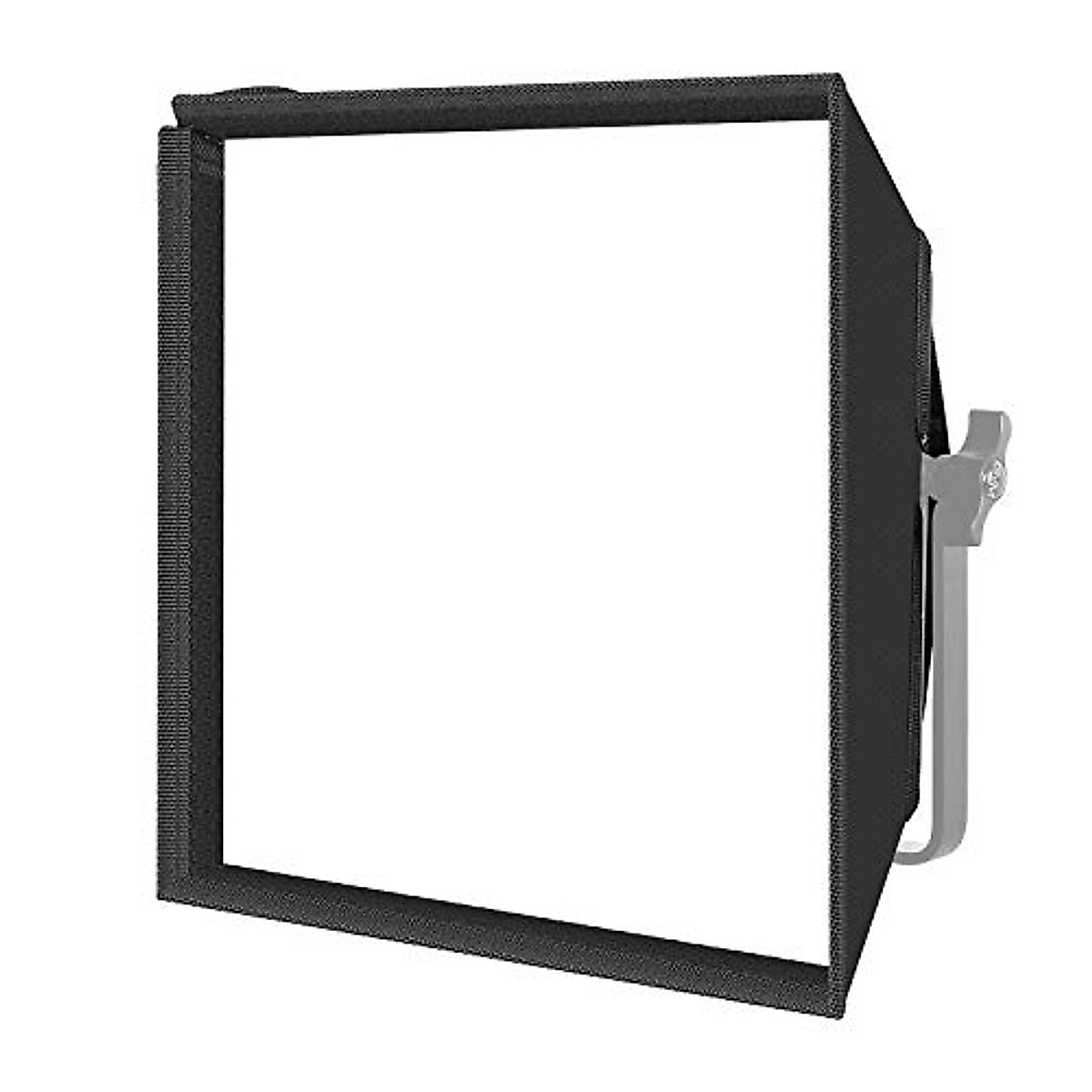 GVM Foldable Softbox Diffuser with Grid Beehive for RGB 800D/560AS/480LS Series LED Video Light, 1 Pack， Suitable for Studio Lighting, Portrait Photography, Video Lighting, Led Panel, 11"x11"