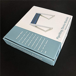 LINKTOR Lab Linear Pipettor Stand Rack, Hold Up 6 Micropipettes, Premium Engineering Plastic Polymer, Excellent Chemical Reagent Corrosion Resistance