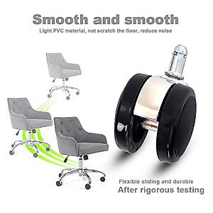 Lansen Furniture Home Office Chenille, Height-Adjustable Desk Accent Arm Chair with Chrome-Finished Stainless-Steel Base (Grey)