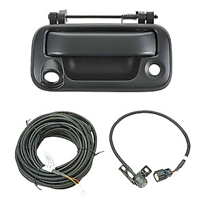 Rear View Camera Add On Kit w/Wiring Harness & Tailgate Handle for Ford Pickup