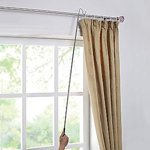 Organize It All 2 Pack Easy Reach Hook | Dimensions: 3.25 x 0.50 x 52.00 | Light Weight | Perfect for Reaching high Items | Closet Accessories | Sliver