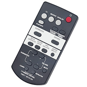FSR71 ZK72120 Replacement Remote Fit for Yamaha Sound Bar YAS-203 Sound bar (YAS-CU203) (NS-WSW41)