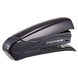 Bostitch Inspire 20 Sheet Stapler - One Finger, No Effort, Spring Powered Stapler - Black (1423)
